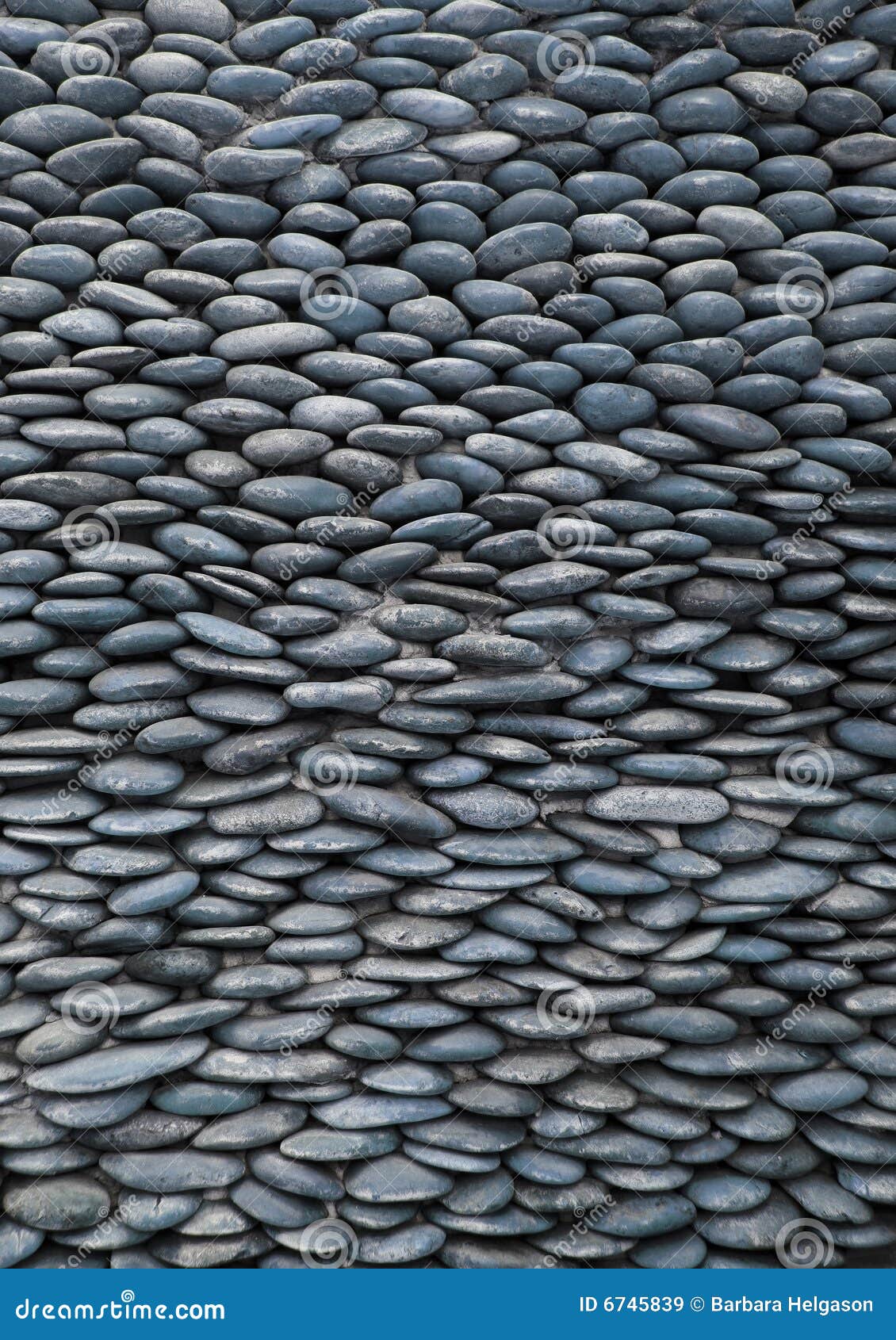 Pebble Wall Royalty Free Stock Images - Image: 6745839