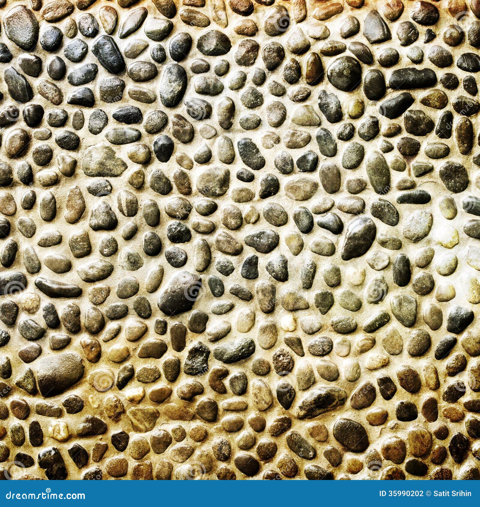 Pebble wall texture stock photo. Image of abstract, background - 35990202