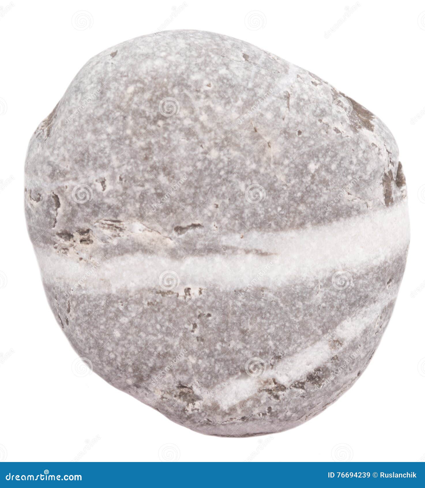 Pebble on white stock image. Image of circle, shot, background - 76694239