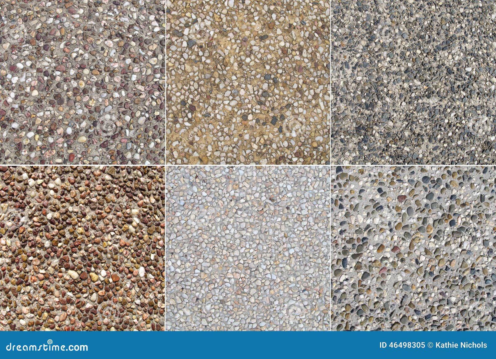 Pebble Concrete Surface