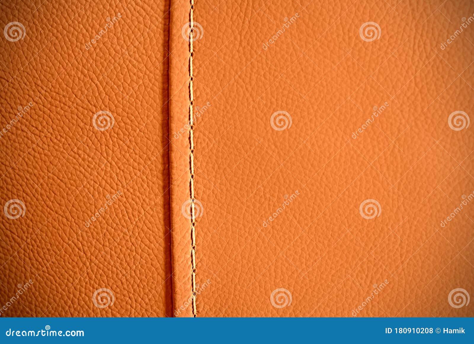 Pebbled Leather Texture with Seam Stock Photo - Image of color, animal ...