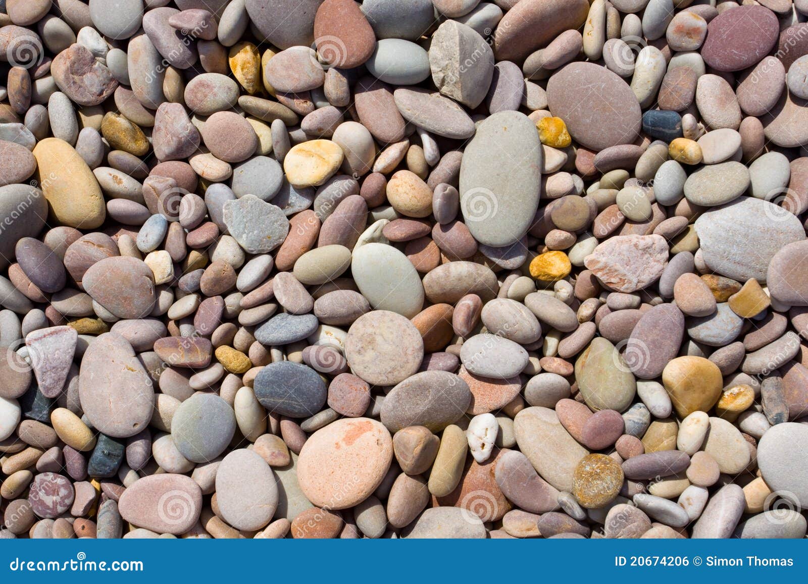 Pebbles stock photo. Image of smooth, sand, shape, round - 20674206