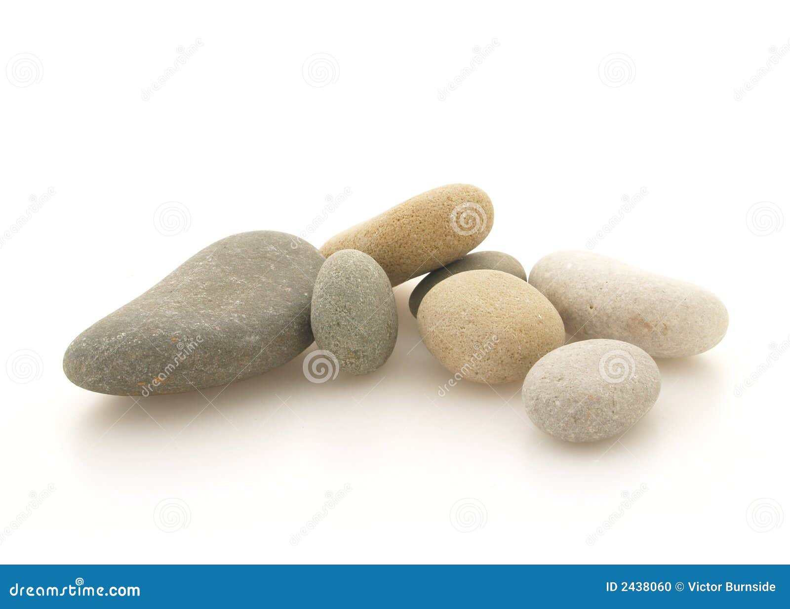 Pebbles stock photo. Image of pebbles, rounded, smooth - 2438060