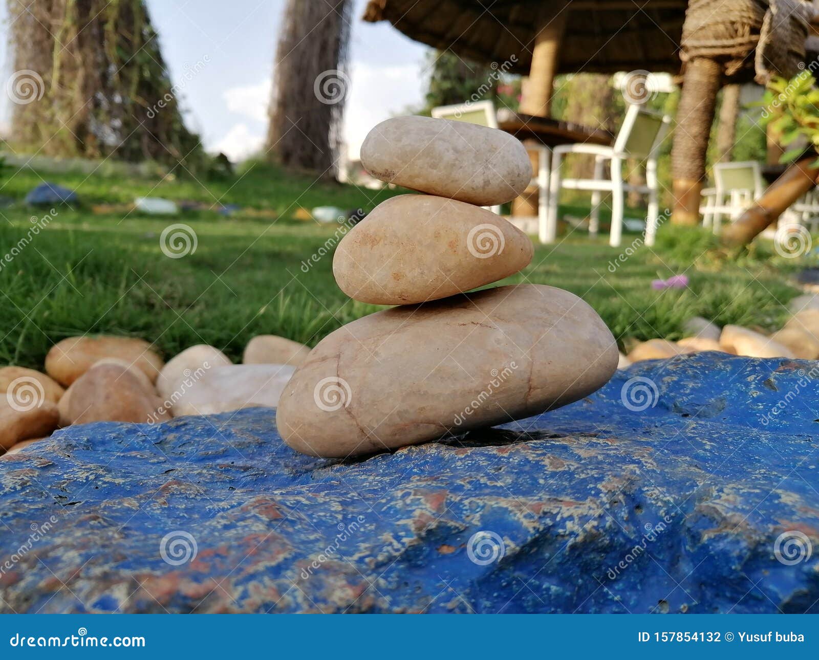 Pebbles stock photo. Image of pebbles, rock, arranged - 157854132