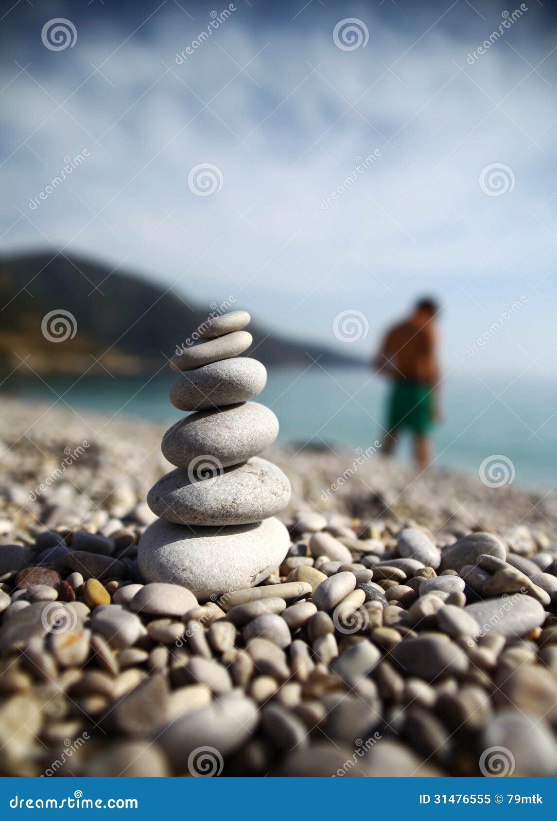 Pebbles balance stock image. Image of zenlike, balance - 31476555