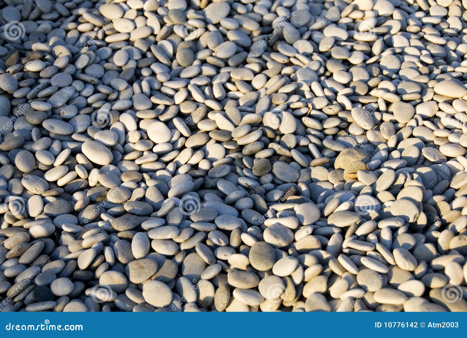 Pebbles On A Beach On The West Coast, New Zealand Royalty-Free Stock ...