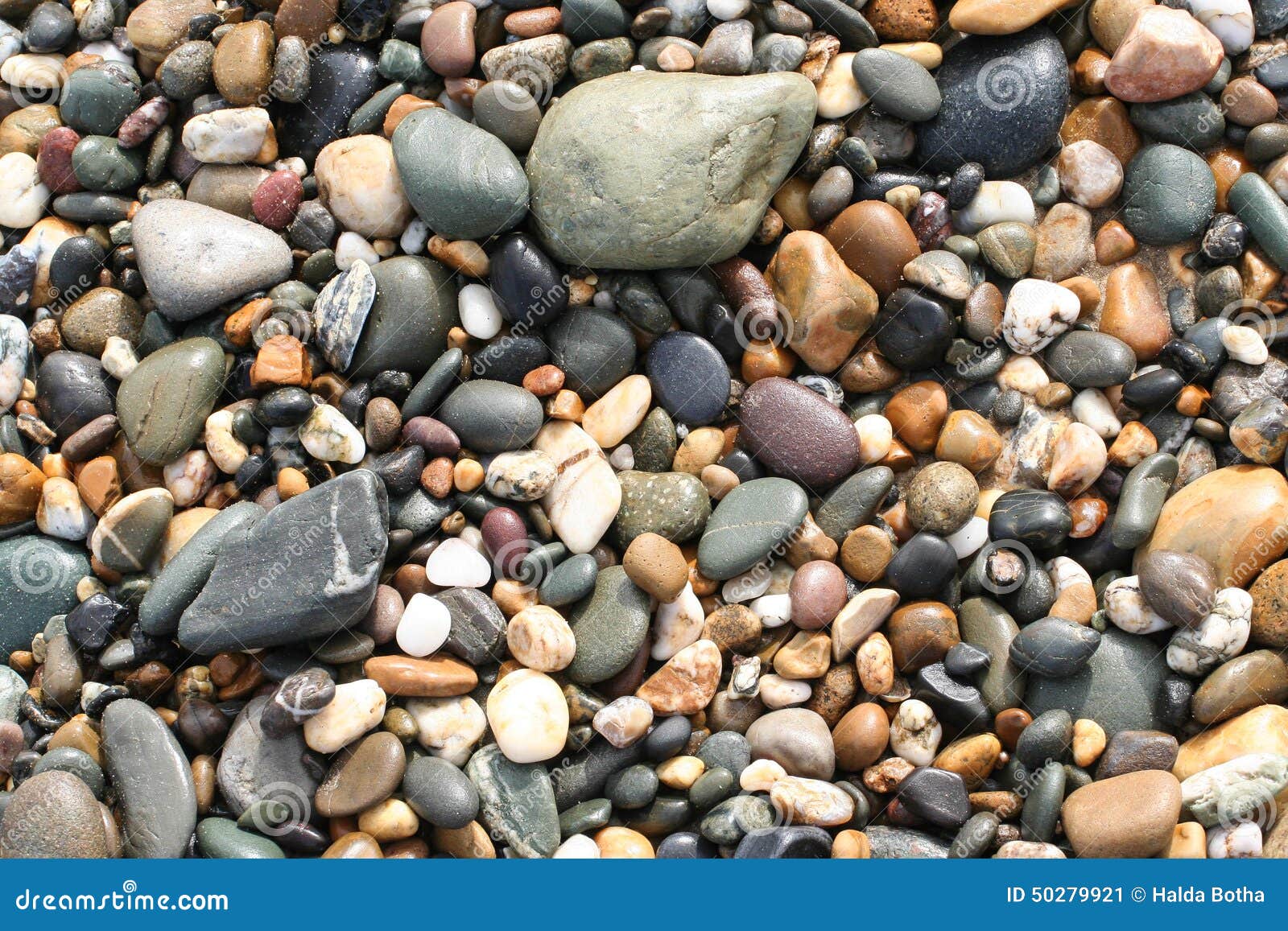 Pebbles On Beach Stock Photo | CartoonDealer.com #50279921