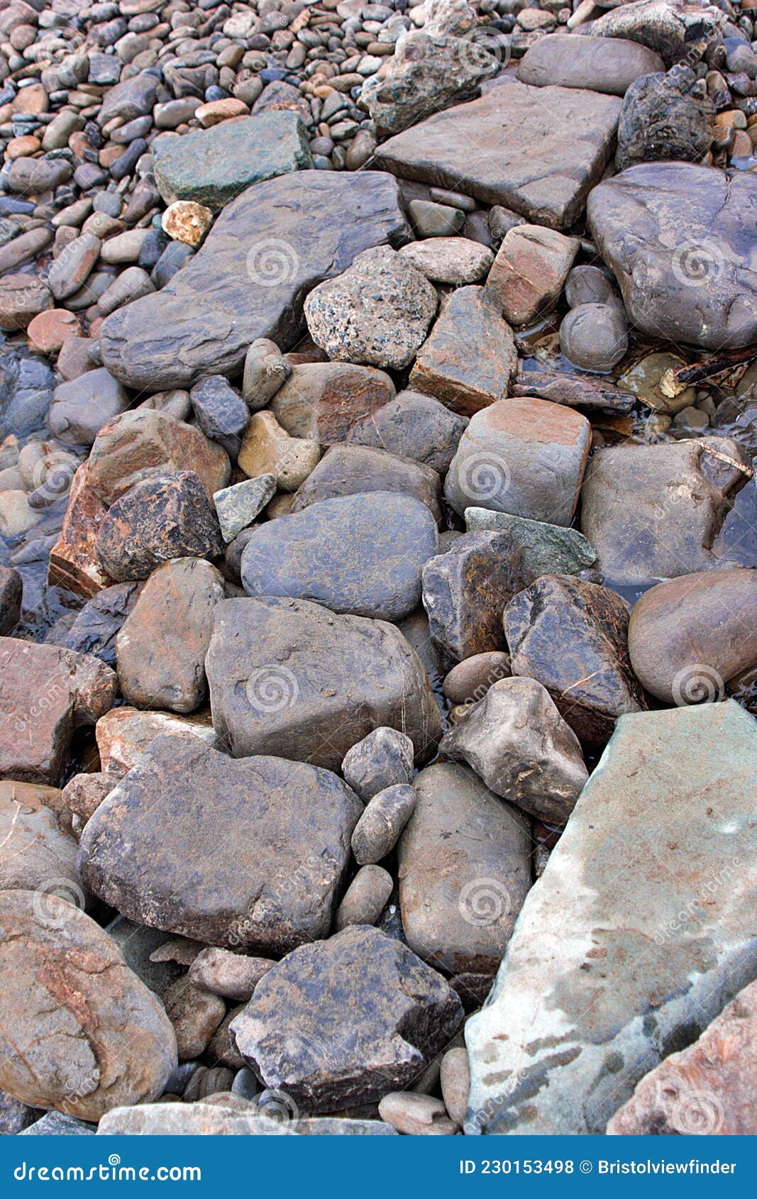 Pebbles on a Beach Wales UK Stock Photo - Image of textures, wales ...
