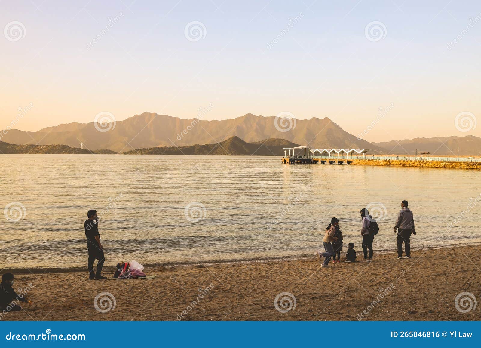 Pebbles Beach, Wu Kai Sha, Ma on Shan at Hk 23 Dec 2022 Editorial Photo ...