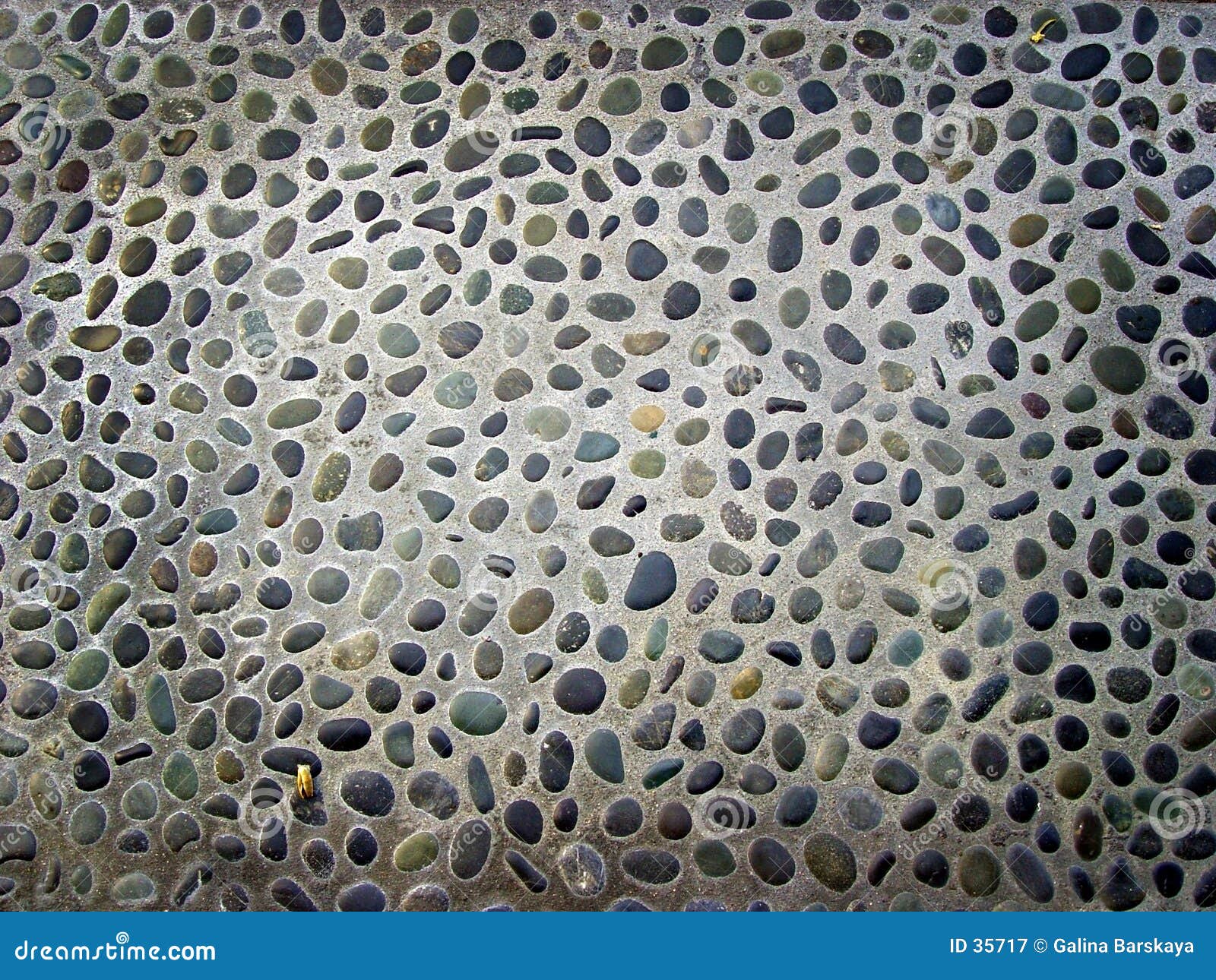 Pebble Concrete Surface