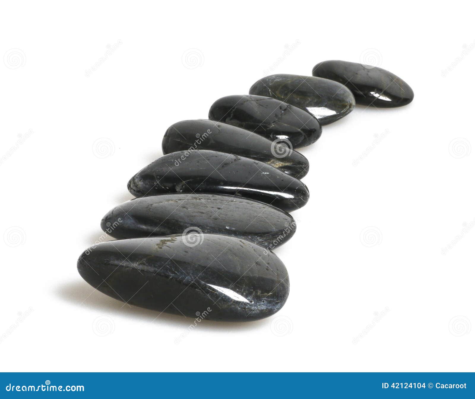 Pebbles Curve Stock Photo | CartoonDealer.com #42124104