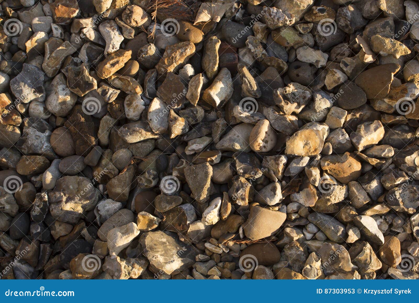 Pebbles of different sizes stock image. Image of dark - 87303953
