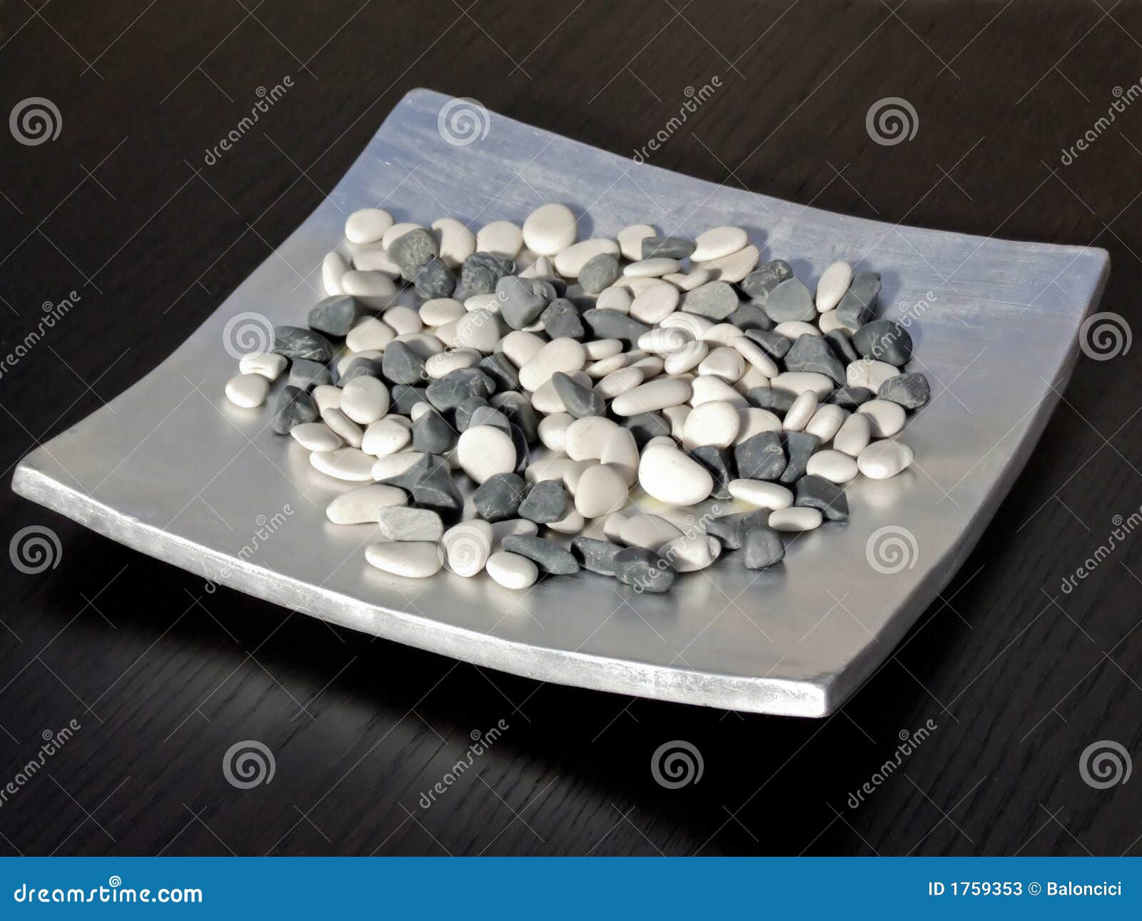 Pebbles dish stock image. Image of care, mental, collect - 1759353