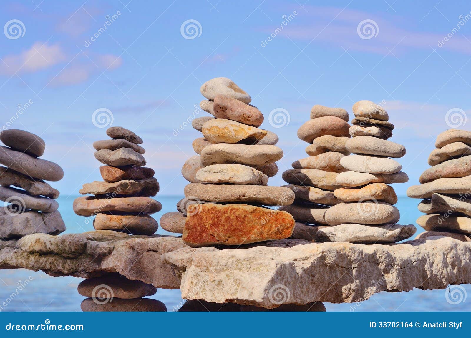 Pebbles on each other stock photo. Image of gravel, seacoast - 33702164