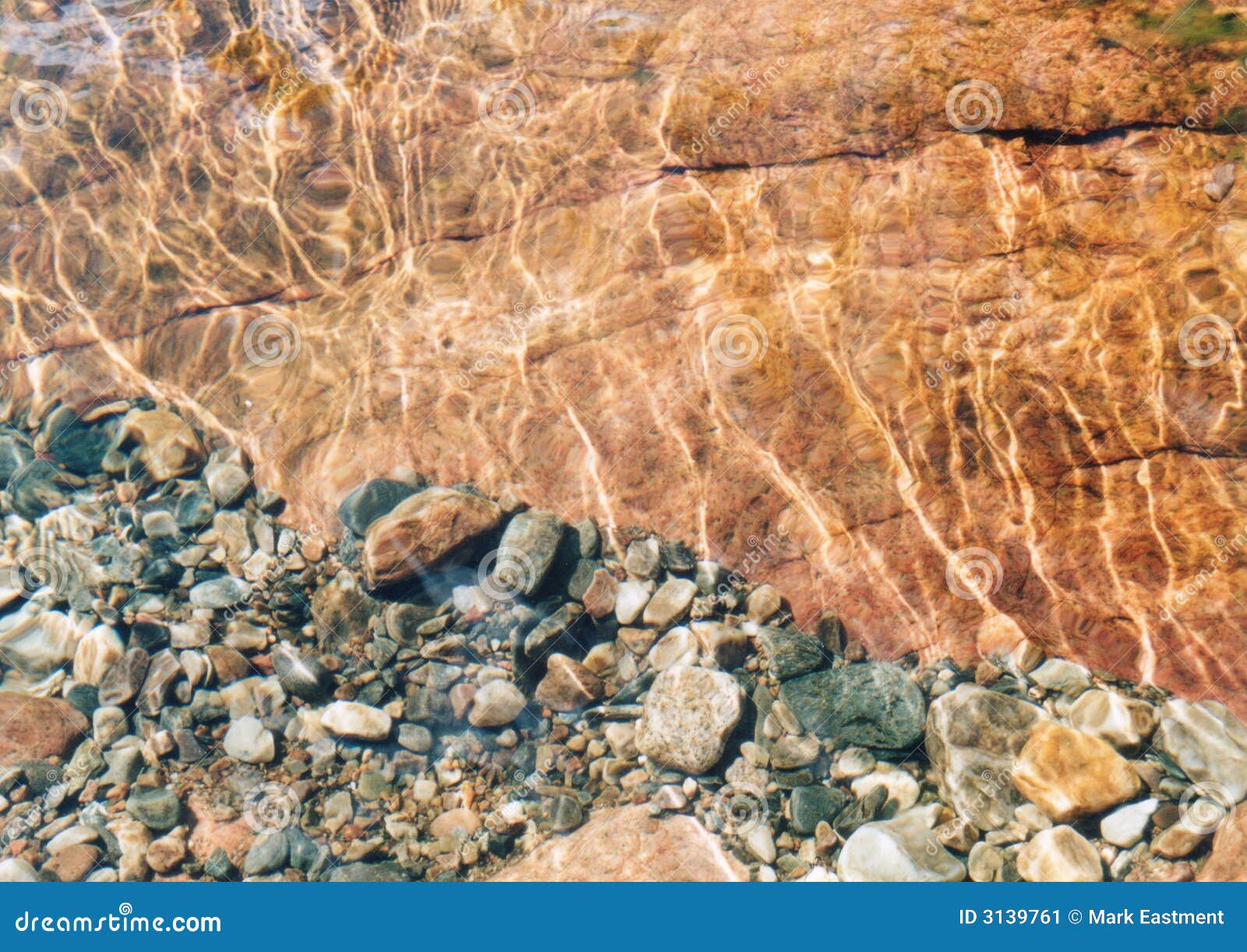 Pebbles in a Glen Coe Stream Stock Image - Image of rocks, bedrock: 3139761