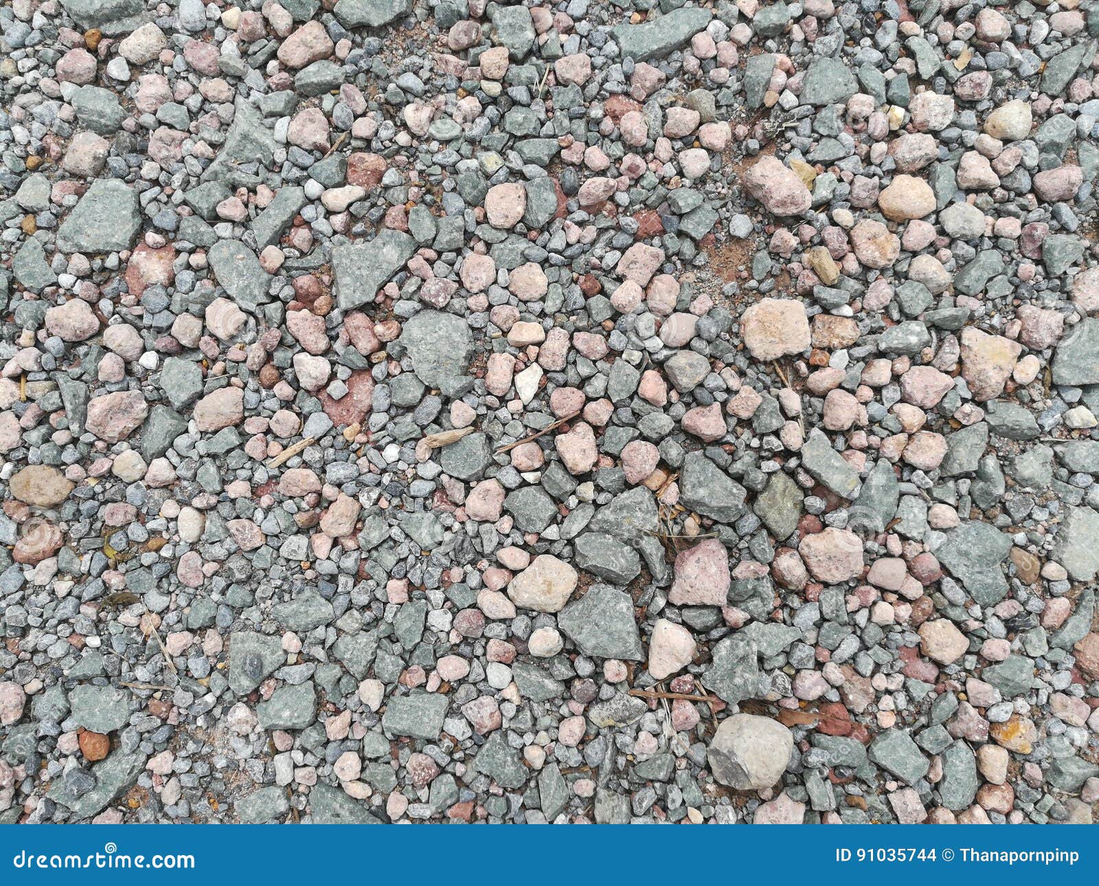 Pebbles on the ground stock photo. Image of design, natural - 91035744
