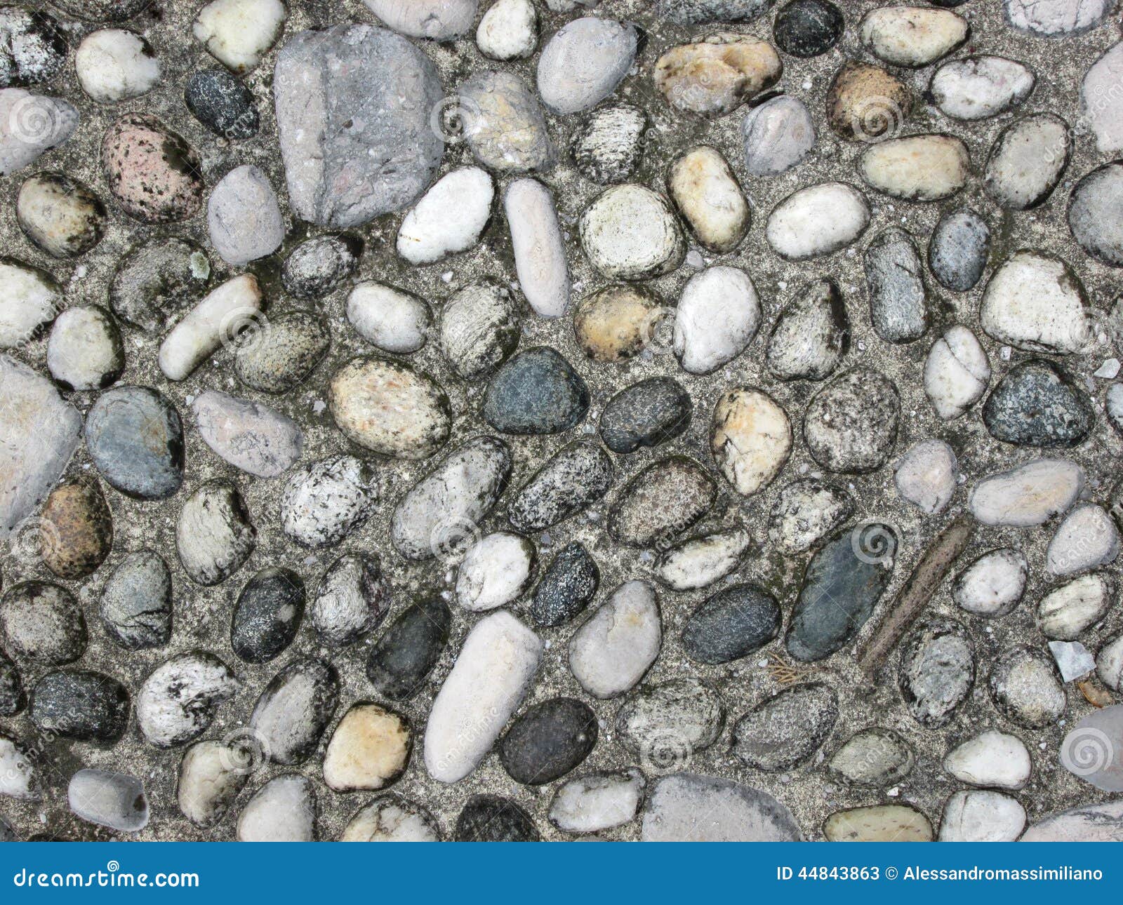 Pebbles pavement texture stock image. Image of blocks - 44843863
