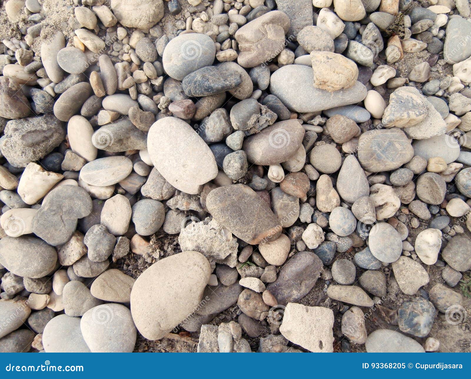 Pebbles from the River stock image. Image of river, banks - 93368205