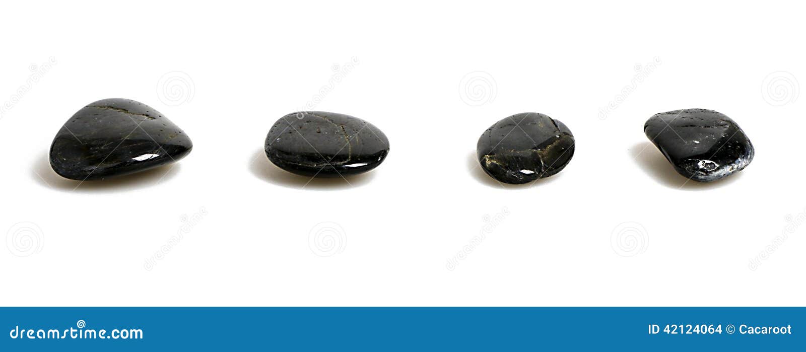 Pebbles in a row stock photo. Image of rock, four, like - 42124064