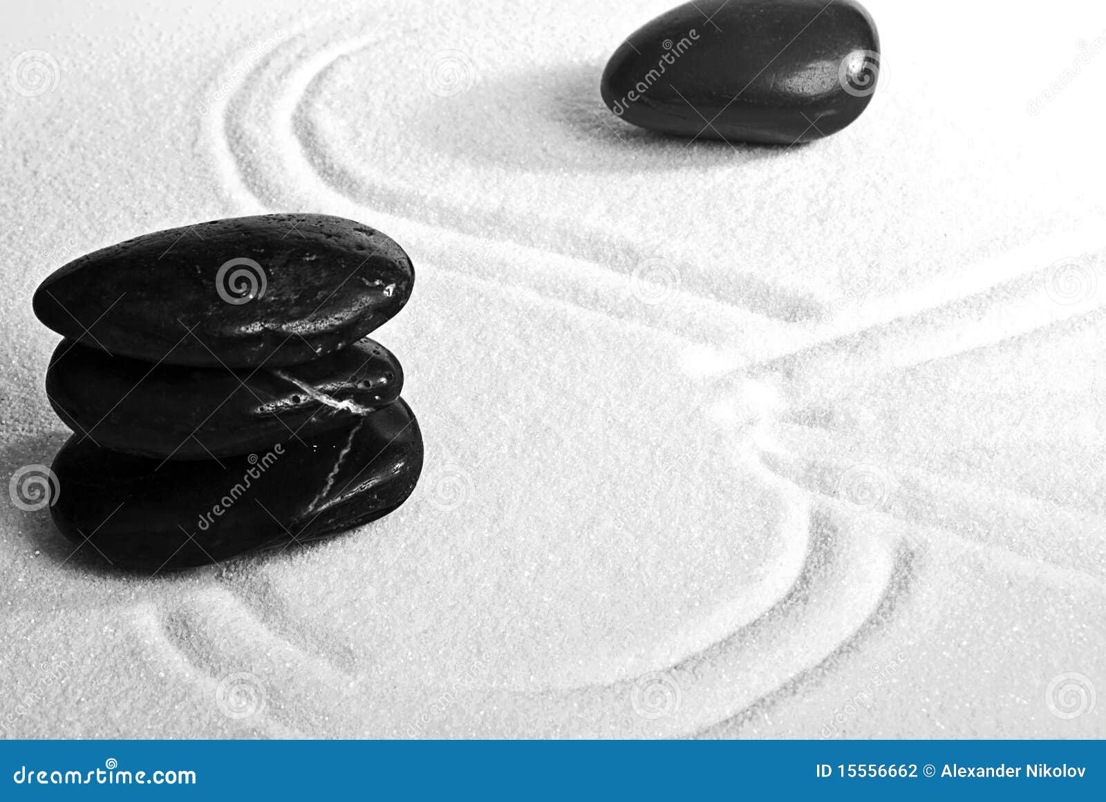 Pebbles on sand stock photo. Image of stones, mark, glossy - 15556662