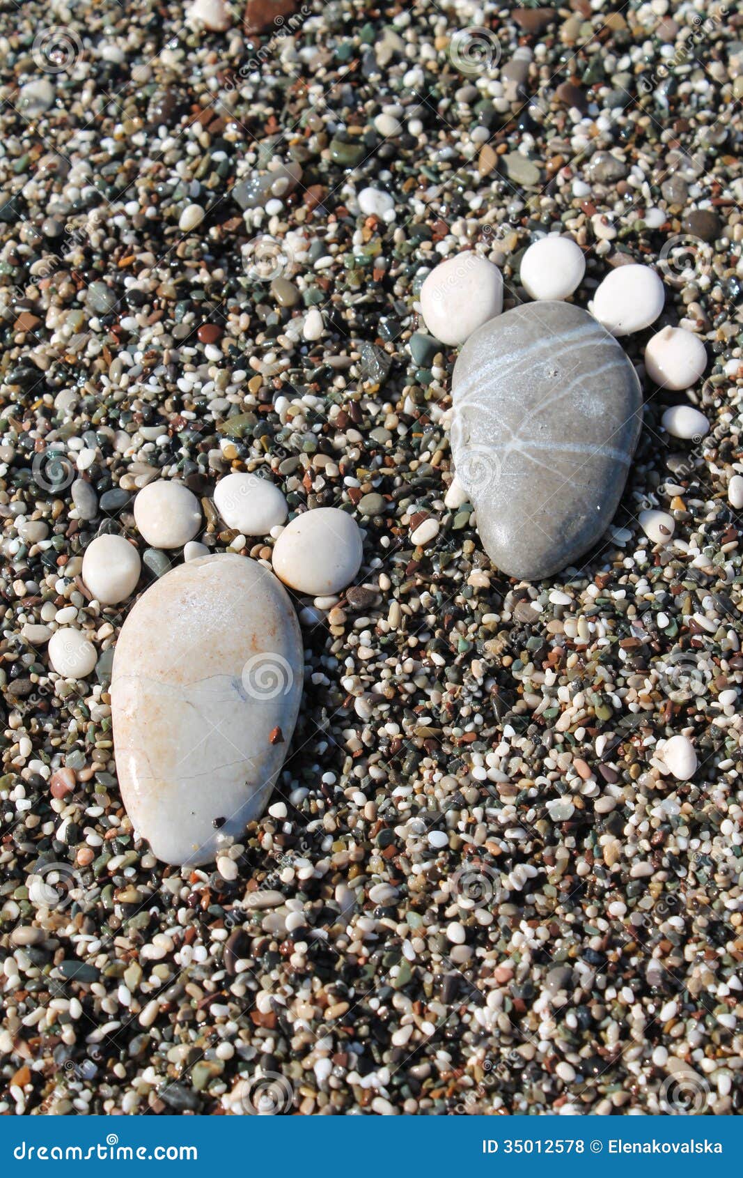 Pebbles sea stock photo. Image of nature, turkey, colorful - 35012578