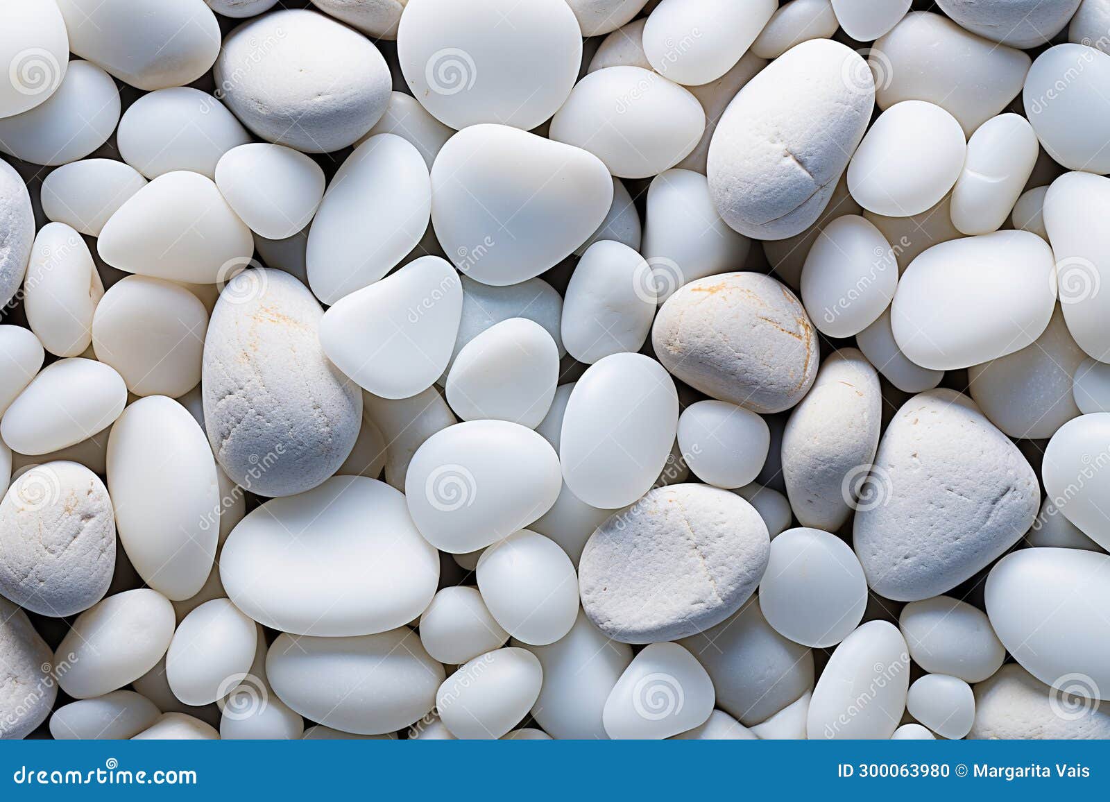 Pebbles Texture Background, Closeup White Smooth Stones Stock ...