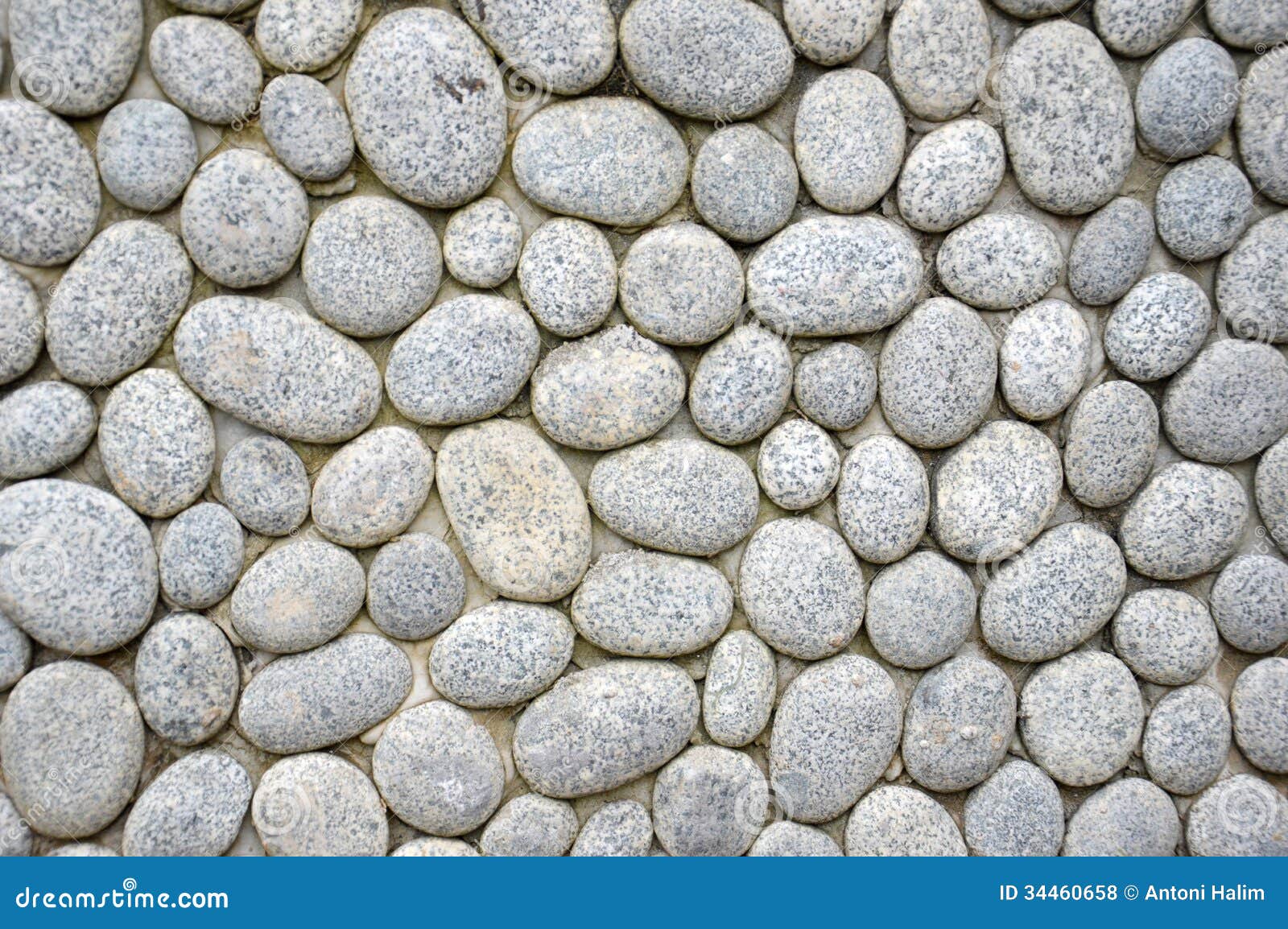 Pebbles wall stock photo. Image of cobble, color, edge - 34460658