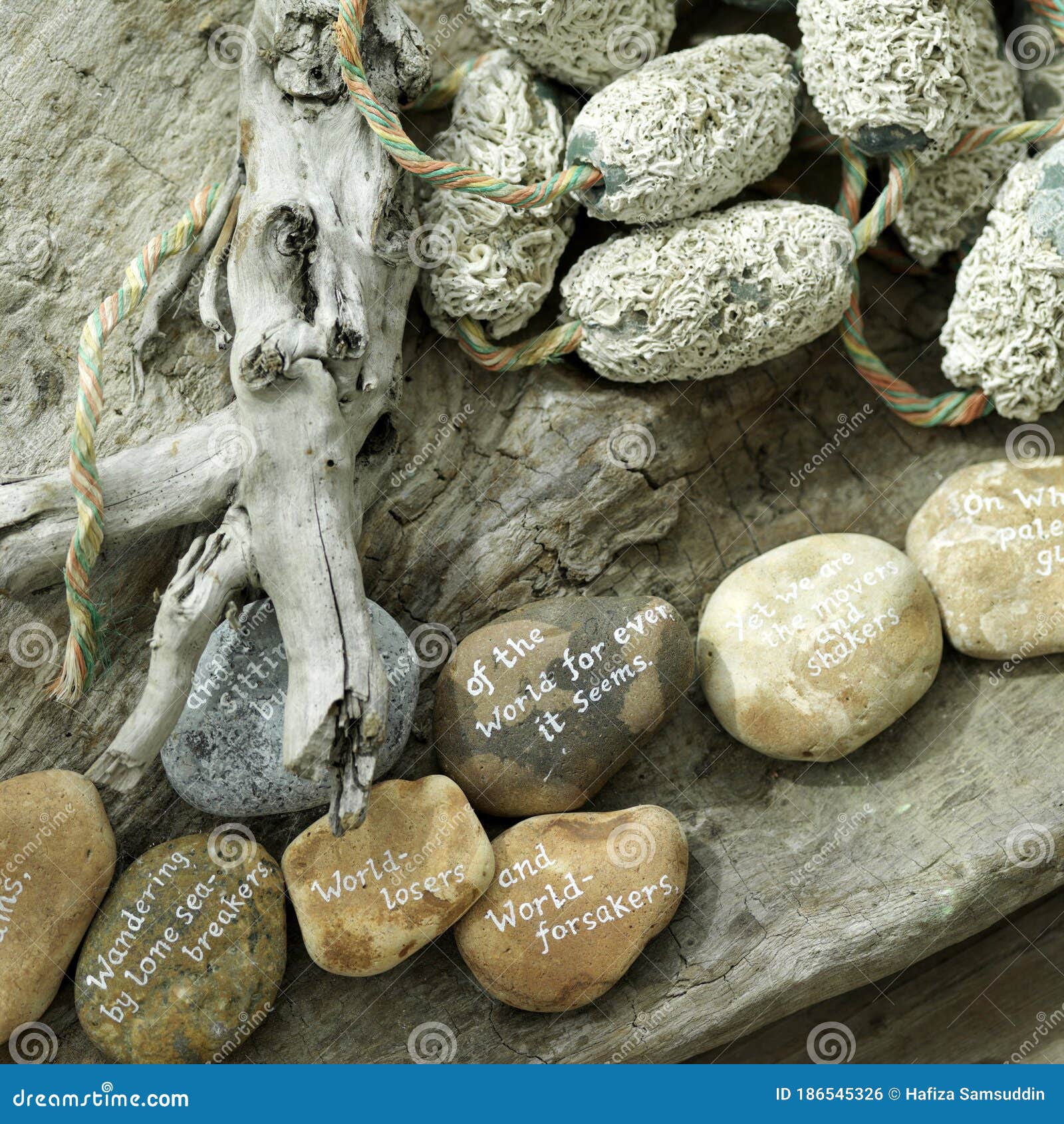 Pebbles with Words Inscribed. Conceptual Image Stock Photo - Image of ...