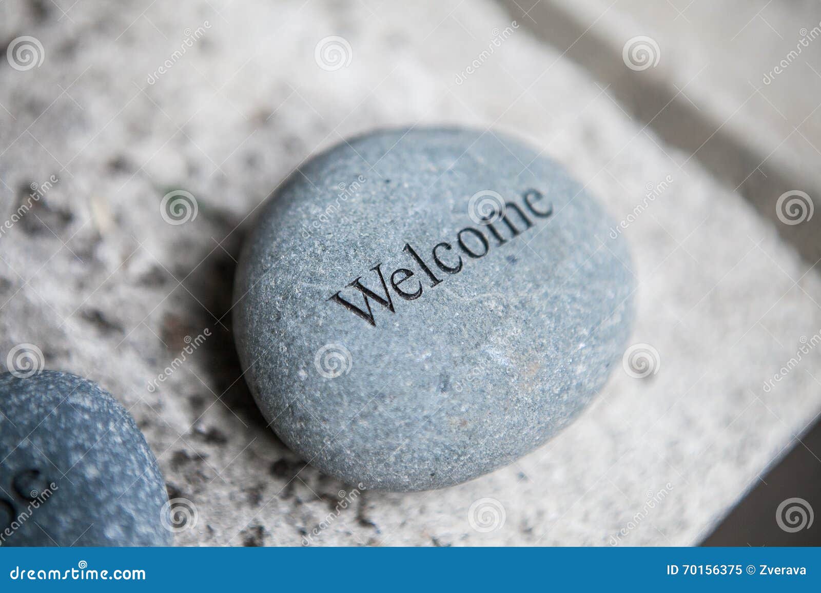 Pebbles with words stock image. Image of concept, engraved - 70156375