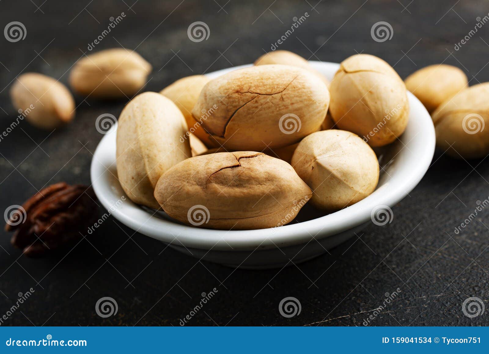 Pecano foto de archivo. Imagen de abierto, delicioso - 159041534