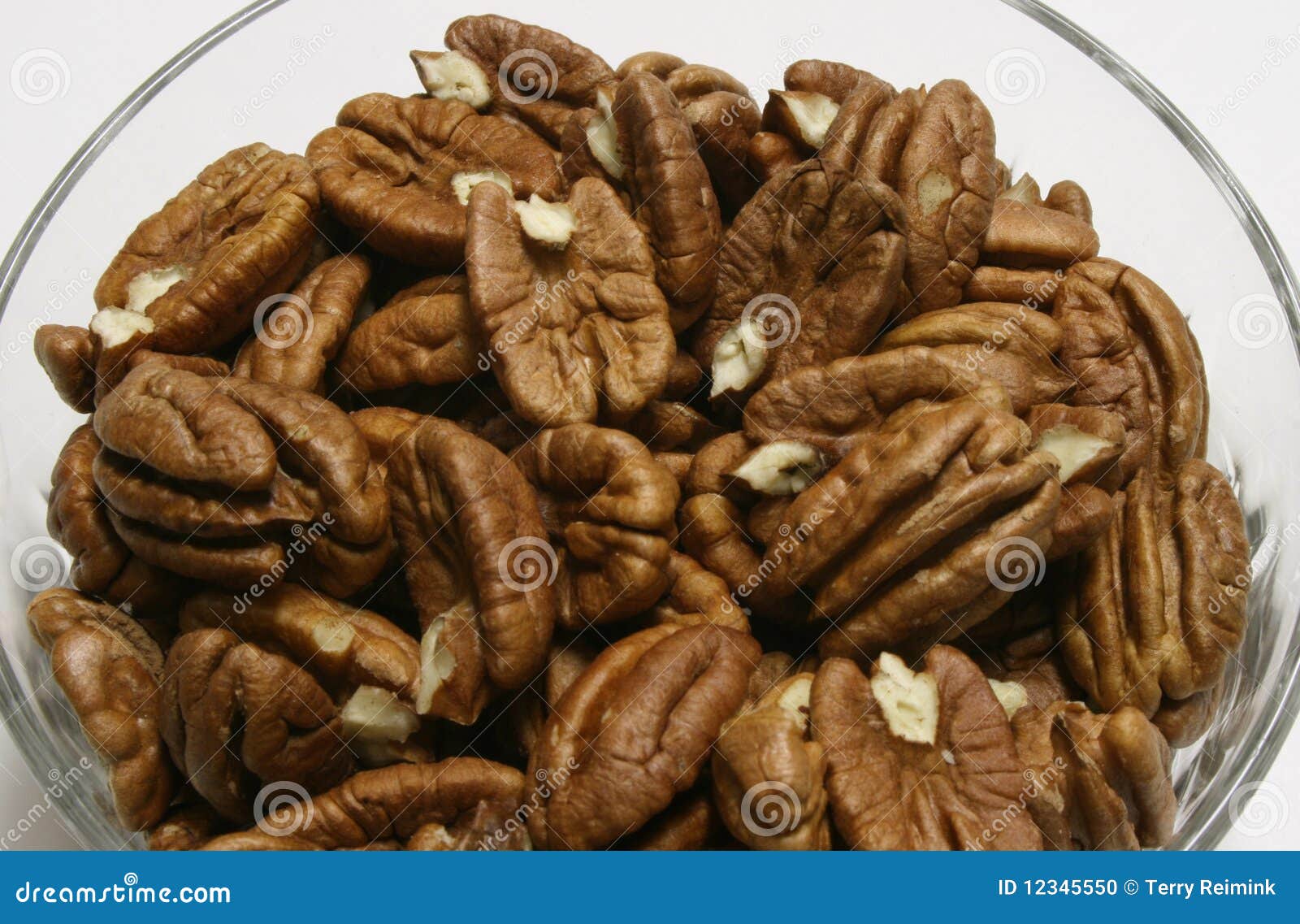Pecans stock photo. Image of glass, fruit, bowl, cook - 12345550