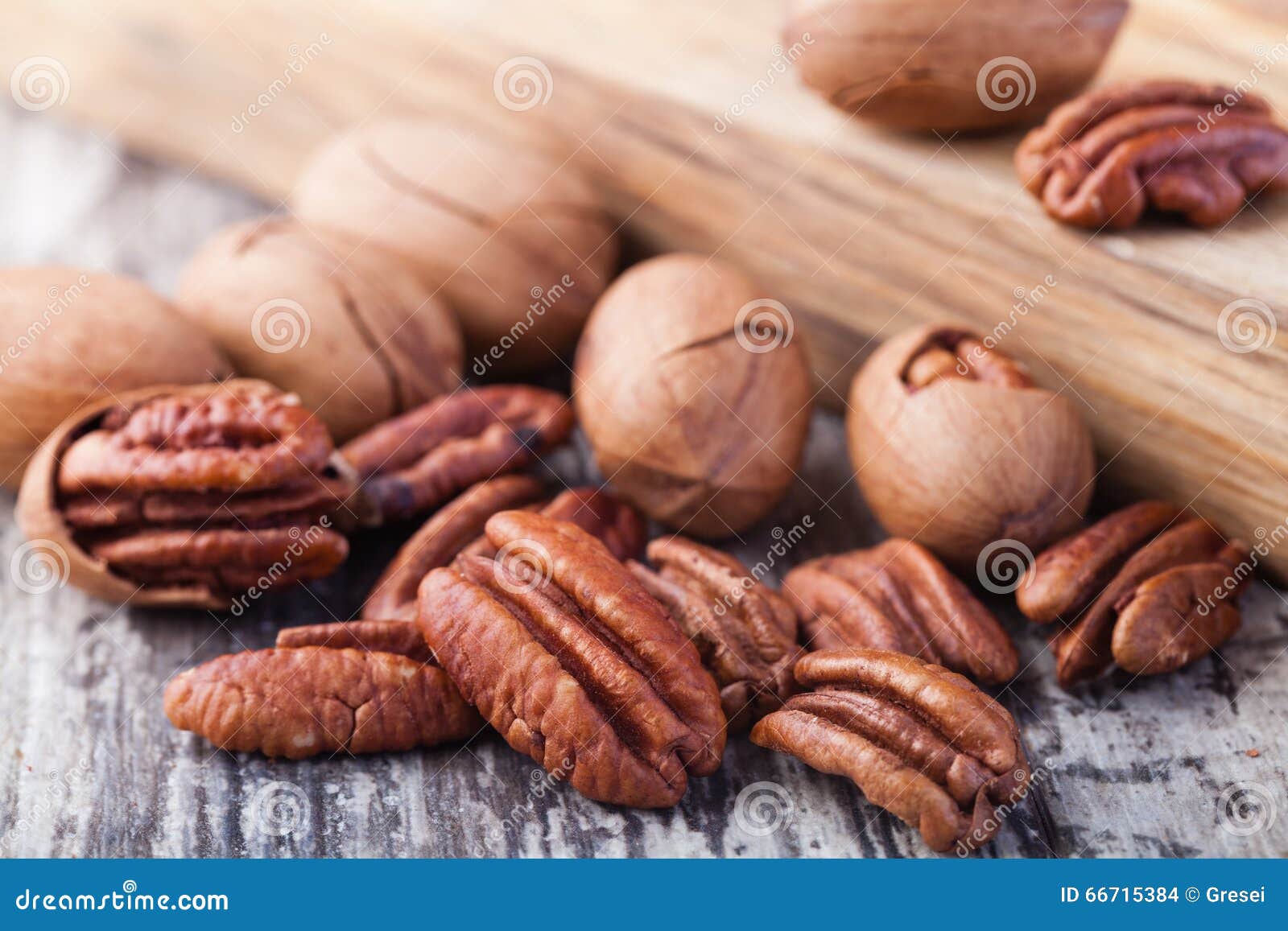 Pecans foto de stock. Imagem de alimento, orgânico, ingrediente - 66715384