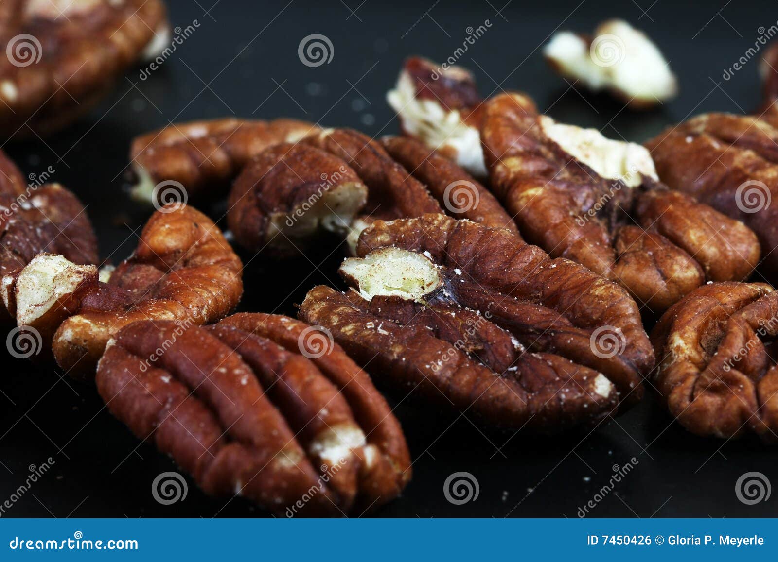 Pecans stock photo. Image of snack, fiber, skin, texture - 7450426