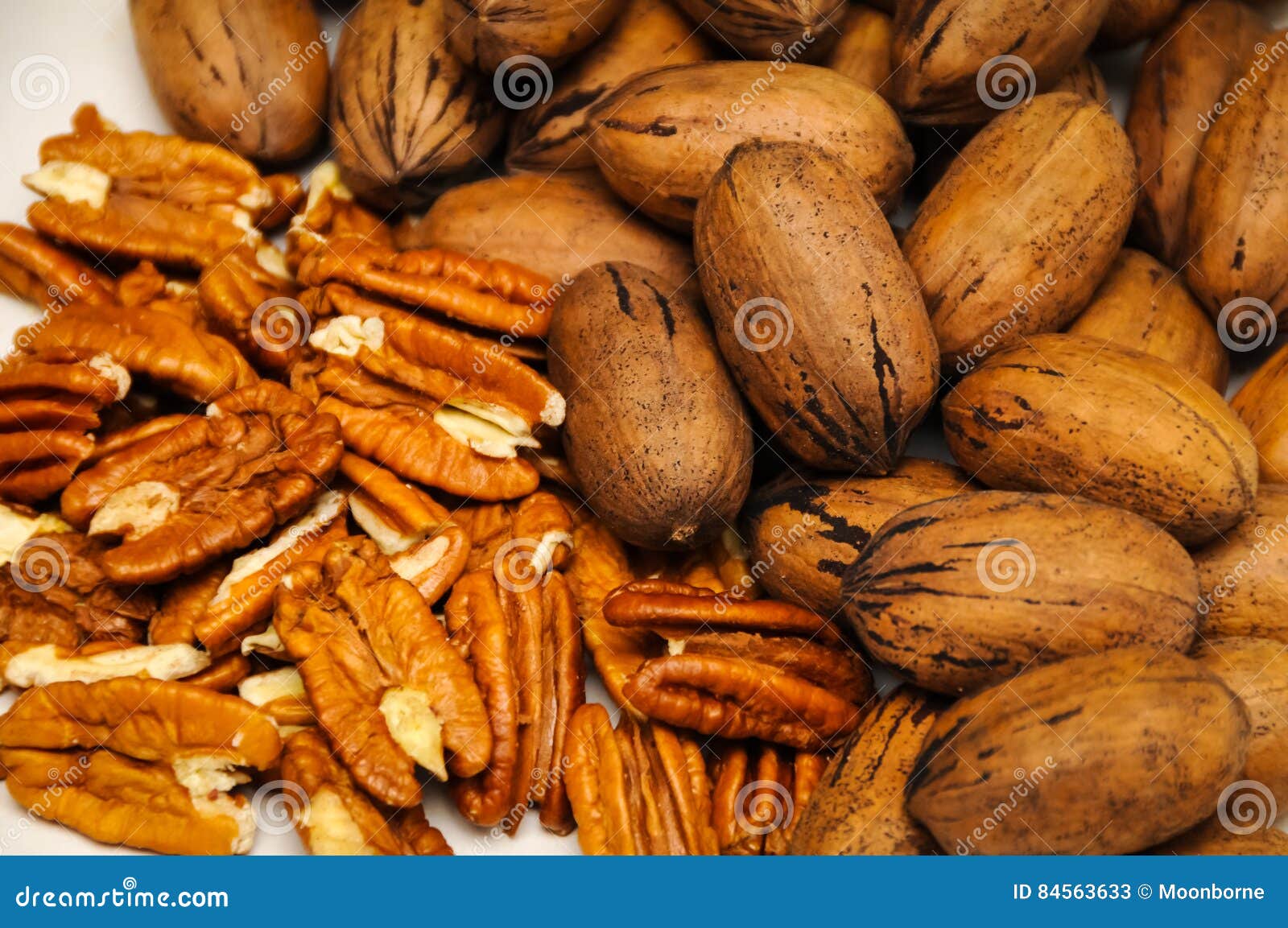 Pecans stock image. Image of dieting, heap, baked, baking - 84563633