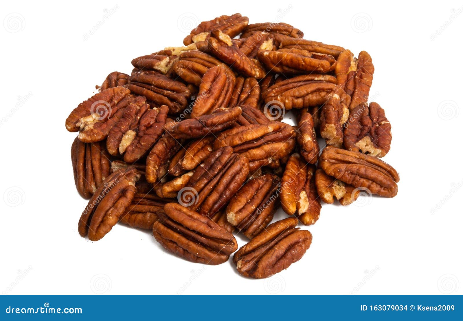 Pecans Delicious Food Isolated Stock Photo - Image of closeup, organic ...