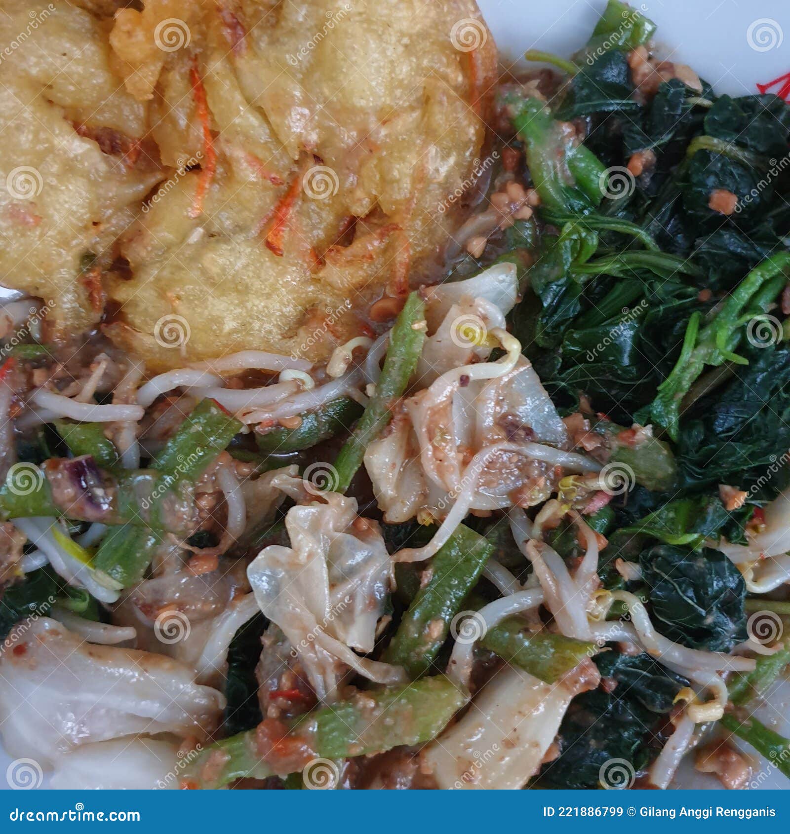 Pecel stock image. Image of centraljava, indonesia, pecel - 221886799