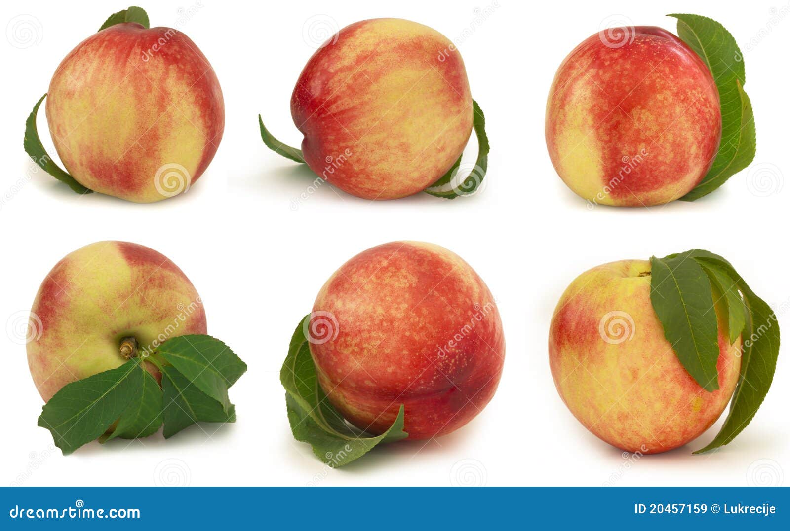 Peches stock image. Image of leaf, fresh, delicacy, taste - 20457159