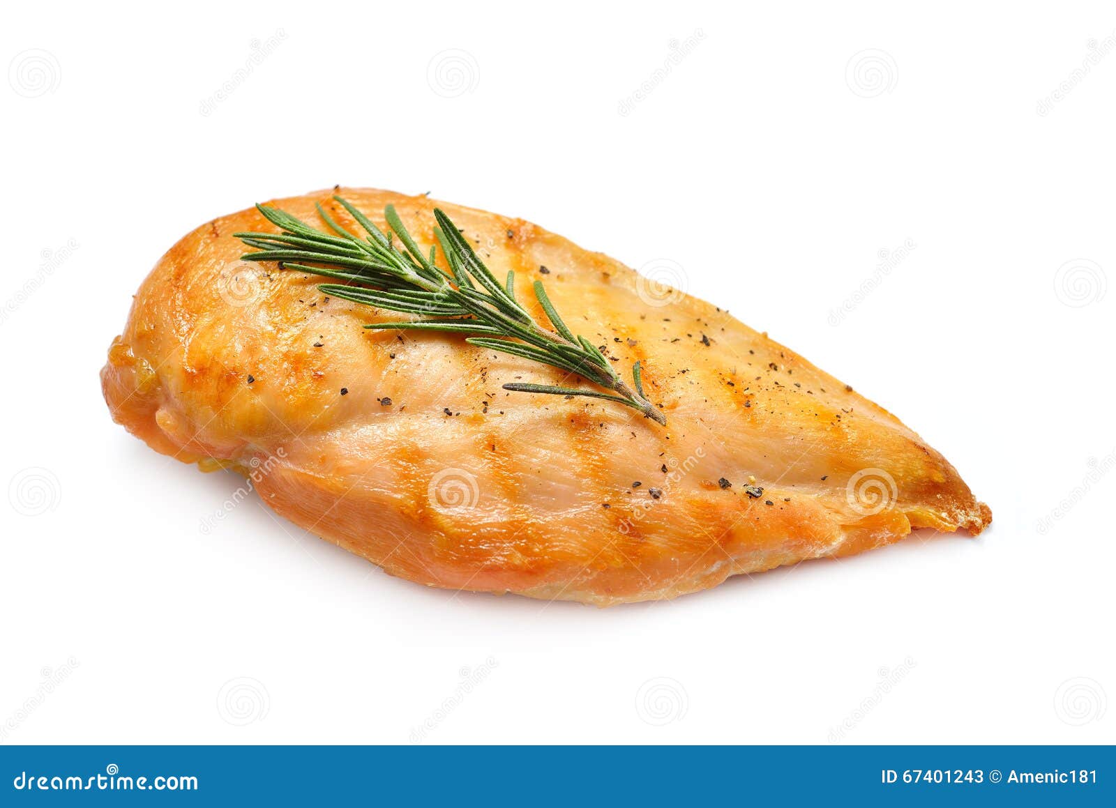 Pecho De Pollo Asado a La Parilla Imagen de archivo - Imagen de salud ...