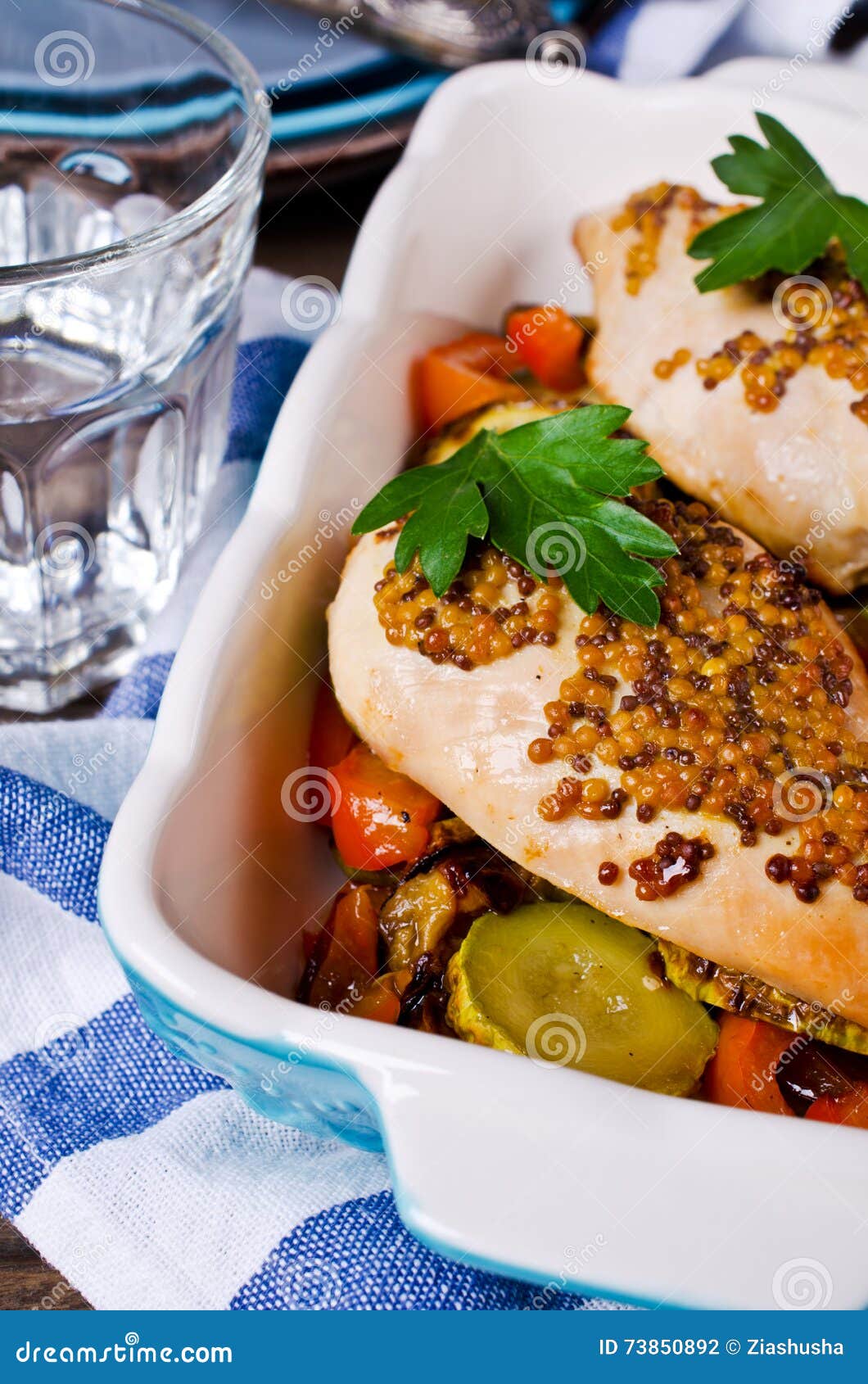 Pecho De Pollo Asado a La Parilla Foto de archivo - Imagen de salud ...