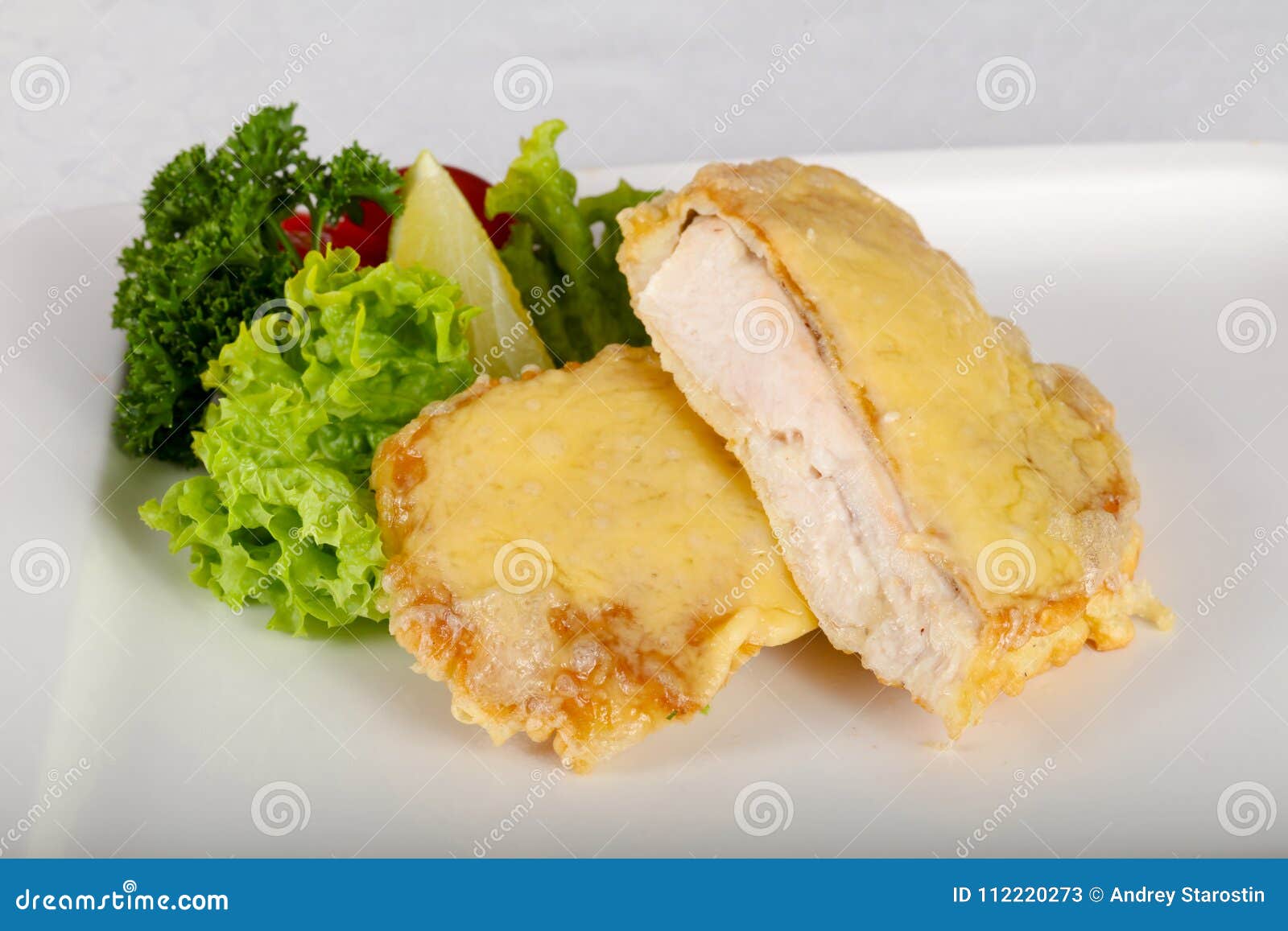 Pecho De Pollo Cocido Al Horno Imagen de archivo - Imagen de revuelto ...