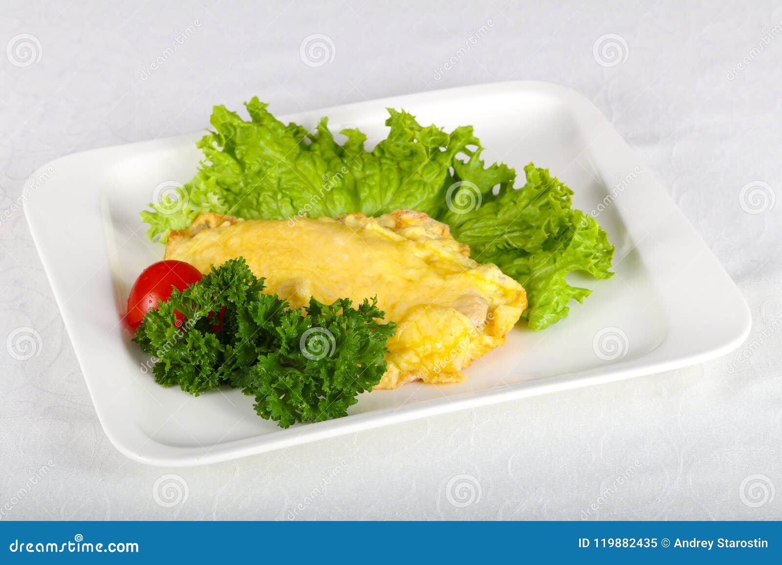 Pecho De Pollo Cocido Al Horno Imagen de archivo - Imagen de comida ...