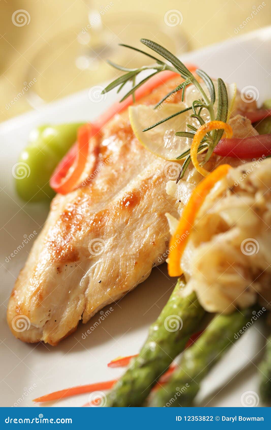 Pecho de pollo perfecto foto de archivo. Imagen de almuerzo - 12353822