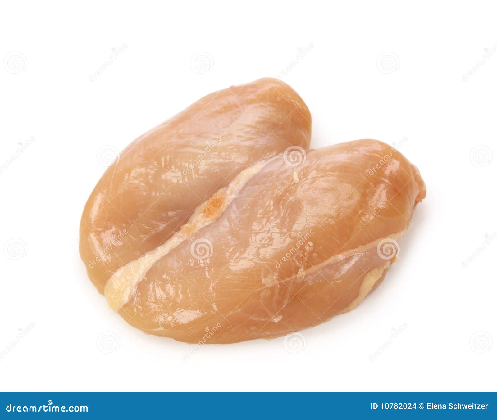 Pecho De Pollo Sin Procesar Foto de archivo - Imagen de skinless, comer ...