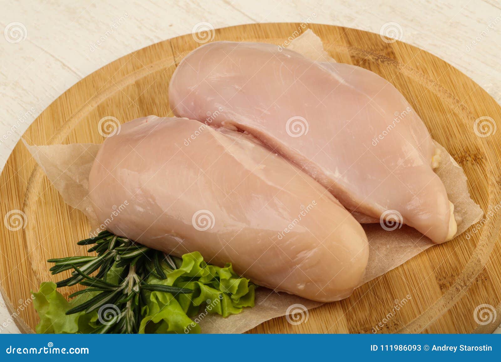 Pecho De Pollo Sin Procesar Imagen de archivo - Imagen de rosa, cena ...