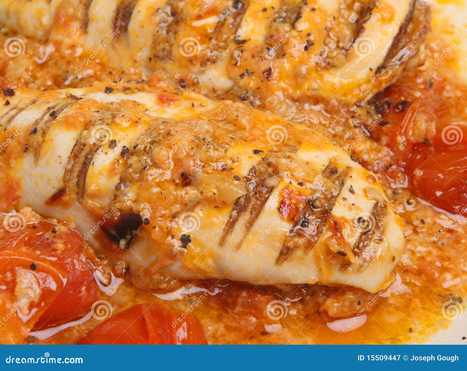 Pechos De Pollo En La Salsa De Provencal Imagen de archivo - Imagen de ...