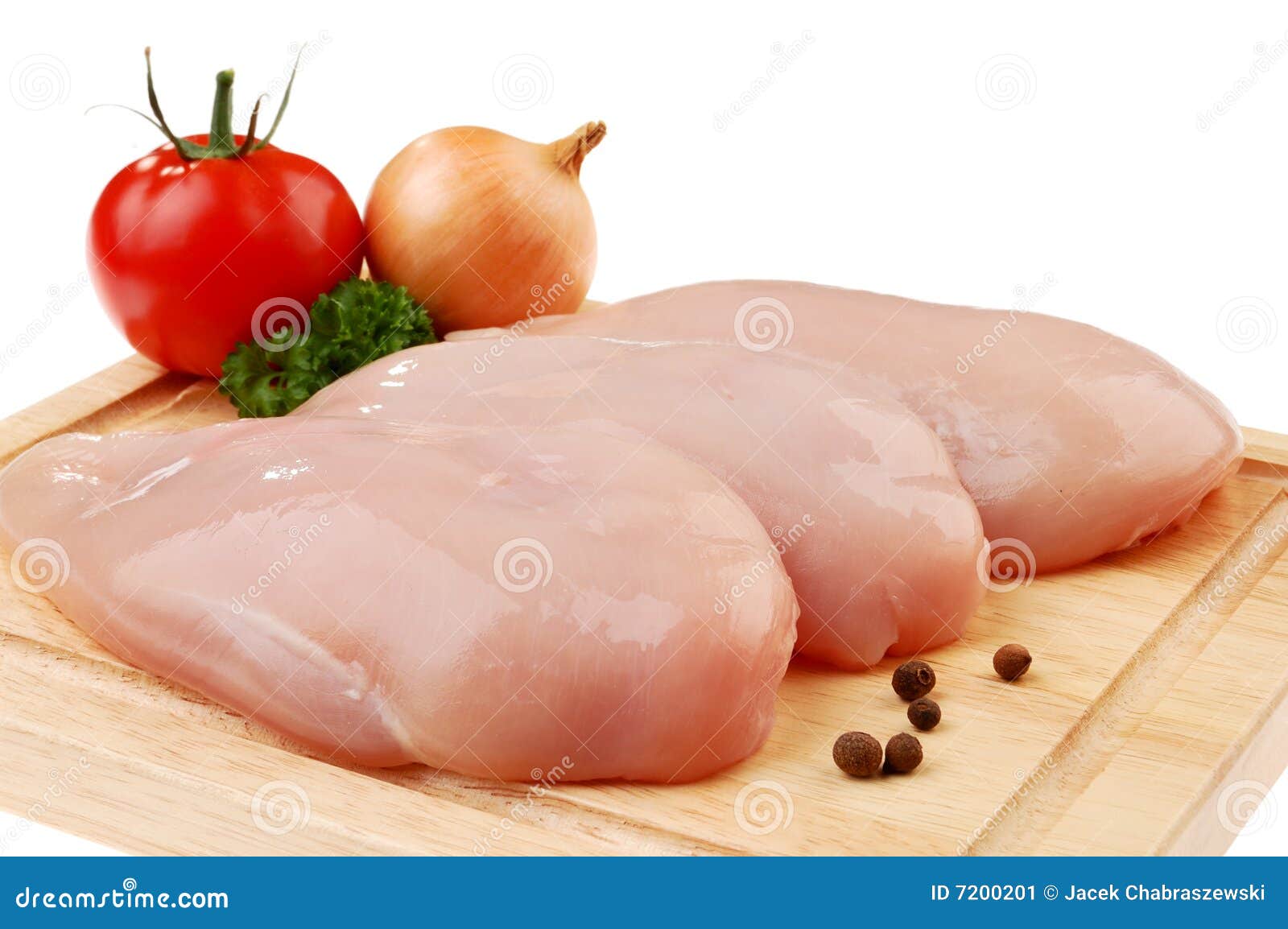 Pechos De Pollo Sin Procesar Frescos Imagen de archivo - Imagen de sano ...