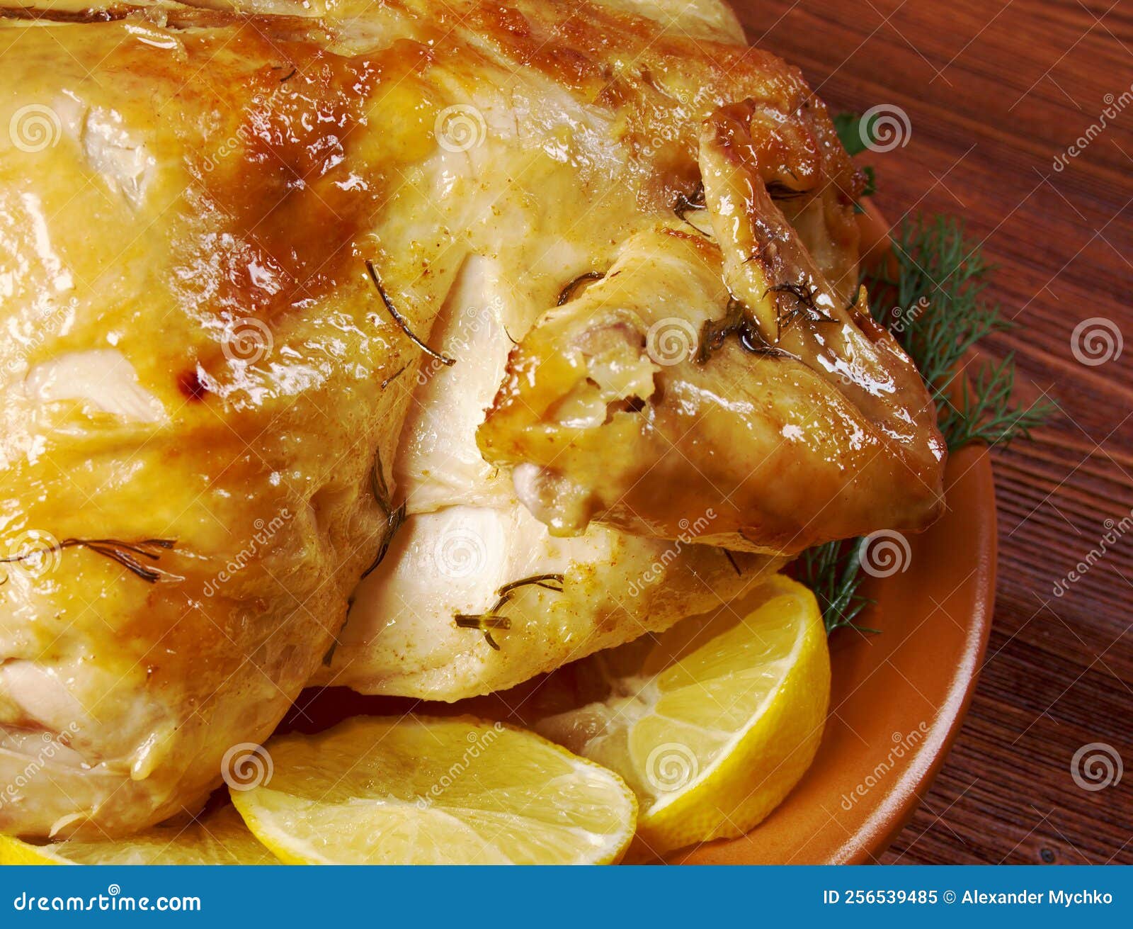 Pechuga De Pavo Partida Asada Imagen de archivo - Imagen de lisonjear ...