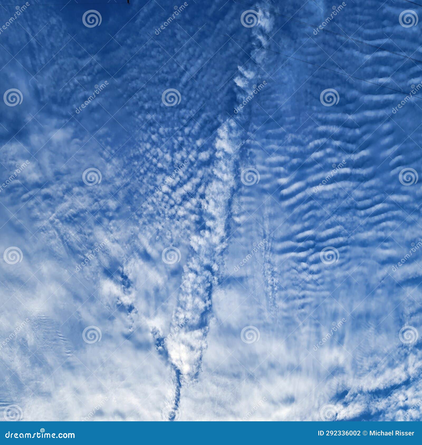 Peculiar Unusual and Strange Cloud Patterns Stock Photo - Image of ...