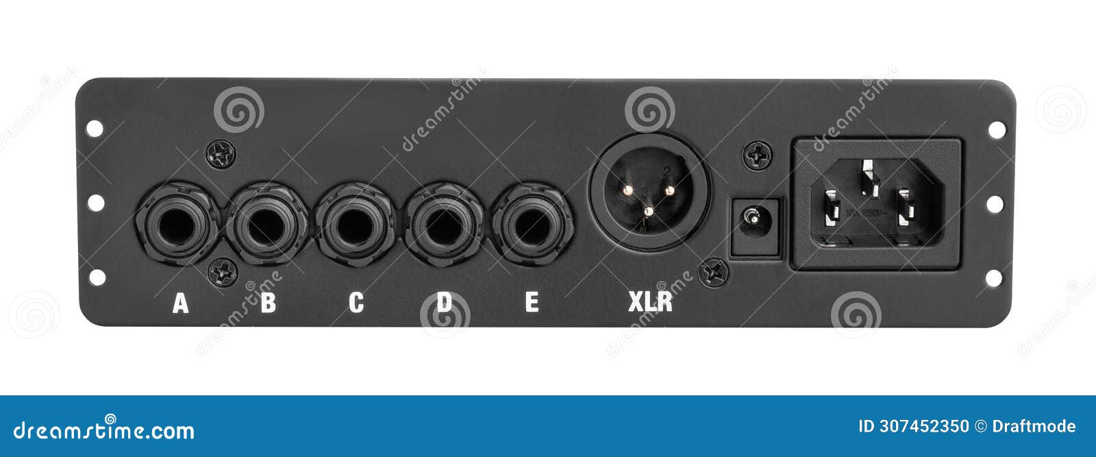 Pedal Board Patchbay Path Isolated Stock Photo - Image of audio, path ...