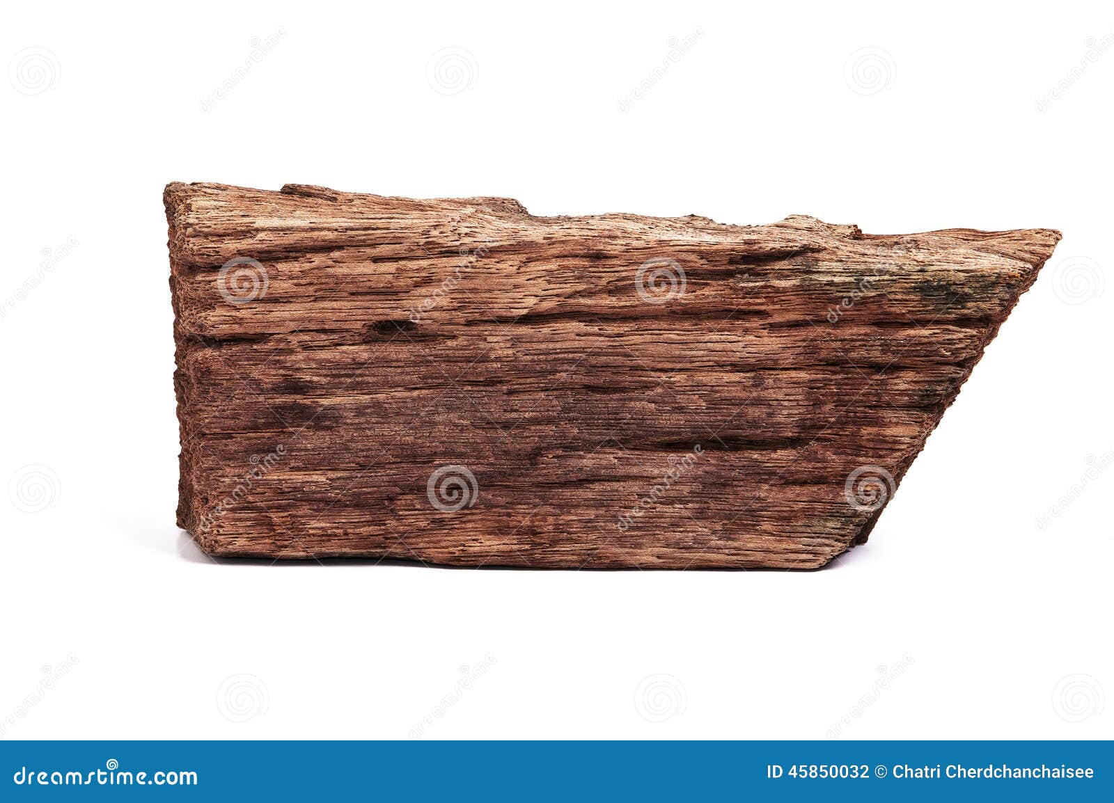 Pedazo De Madera Vieja Aislado En Blanco Foto de archivo - Imagen de ...
